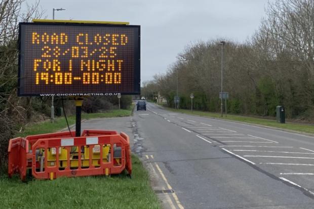 Busy Wiltshire A-road to see ‘urgent closure’ tonight