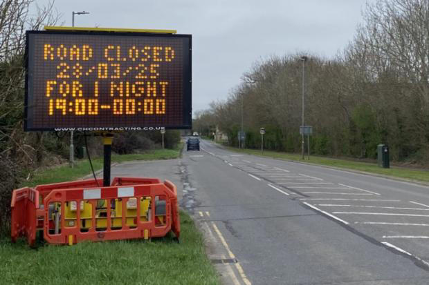 Busy Wiltshire A-road to see ‘urgent closure’ tonight