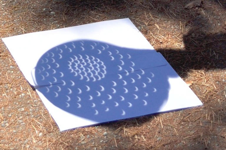 Solar Eclipse: How to make a pinhole camera to view eclipse without ...