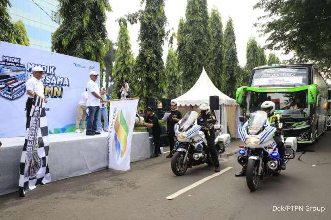 PTPN Group Fasilitasi hingga Bagikan Sembako untuk Ribuan Pemudik