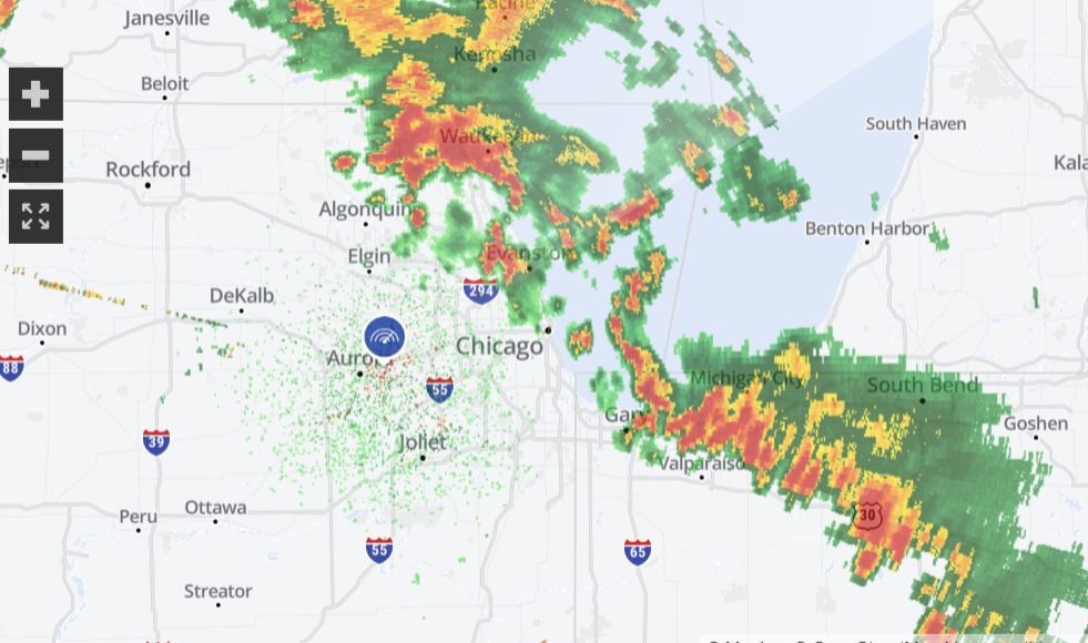 Live Chicago Radar: Track stormy weather across Northeast Illinois