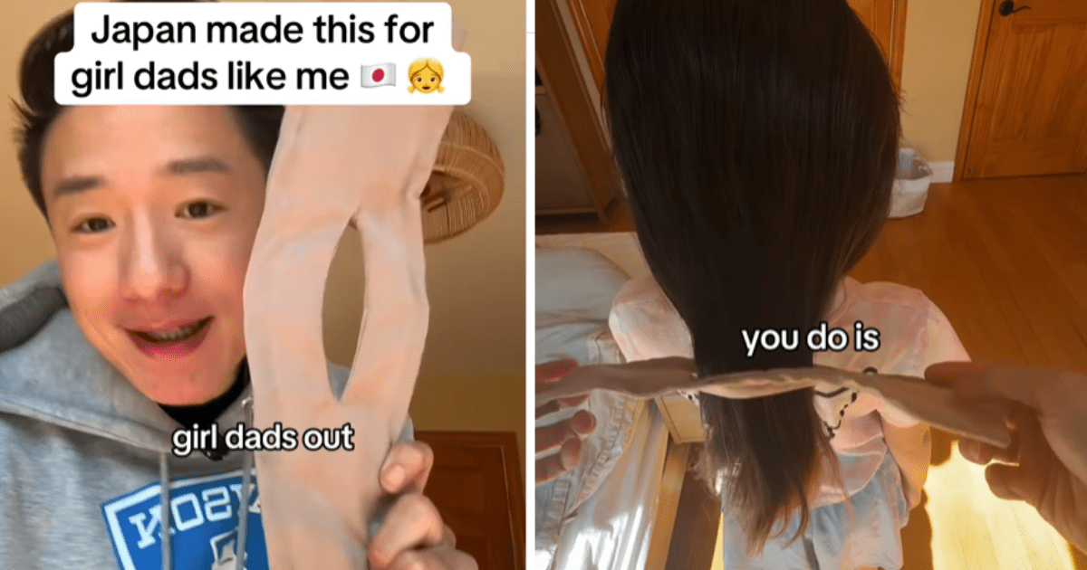 Video: Father's Hack for Girl Dads Struggling With Daughters' Hair Is ...