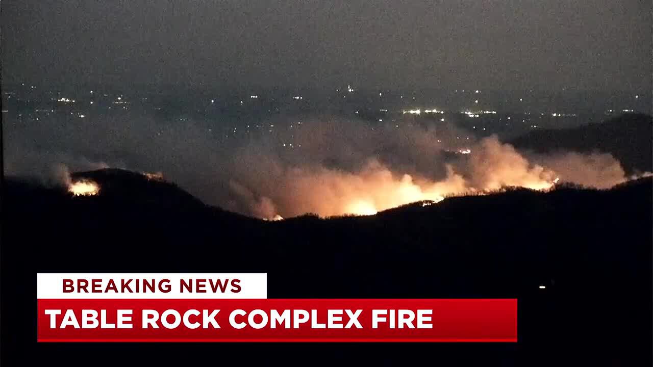 LATEST UPDATES | Table Rock and Persimmon Ridge Wildfires