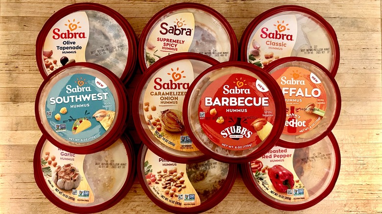 10 Sabra Hummus Flavors, Ranked