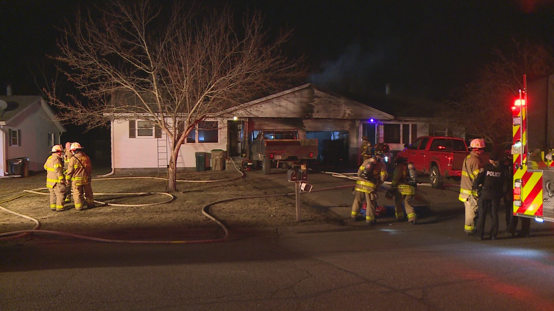 Crews respond to duplex fire on Macomber Street