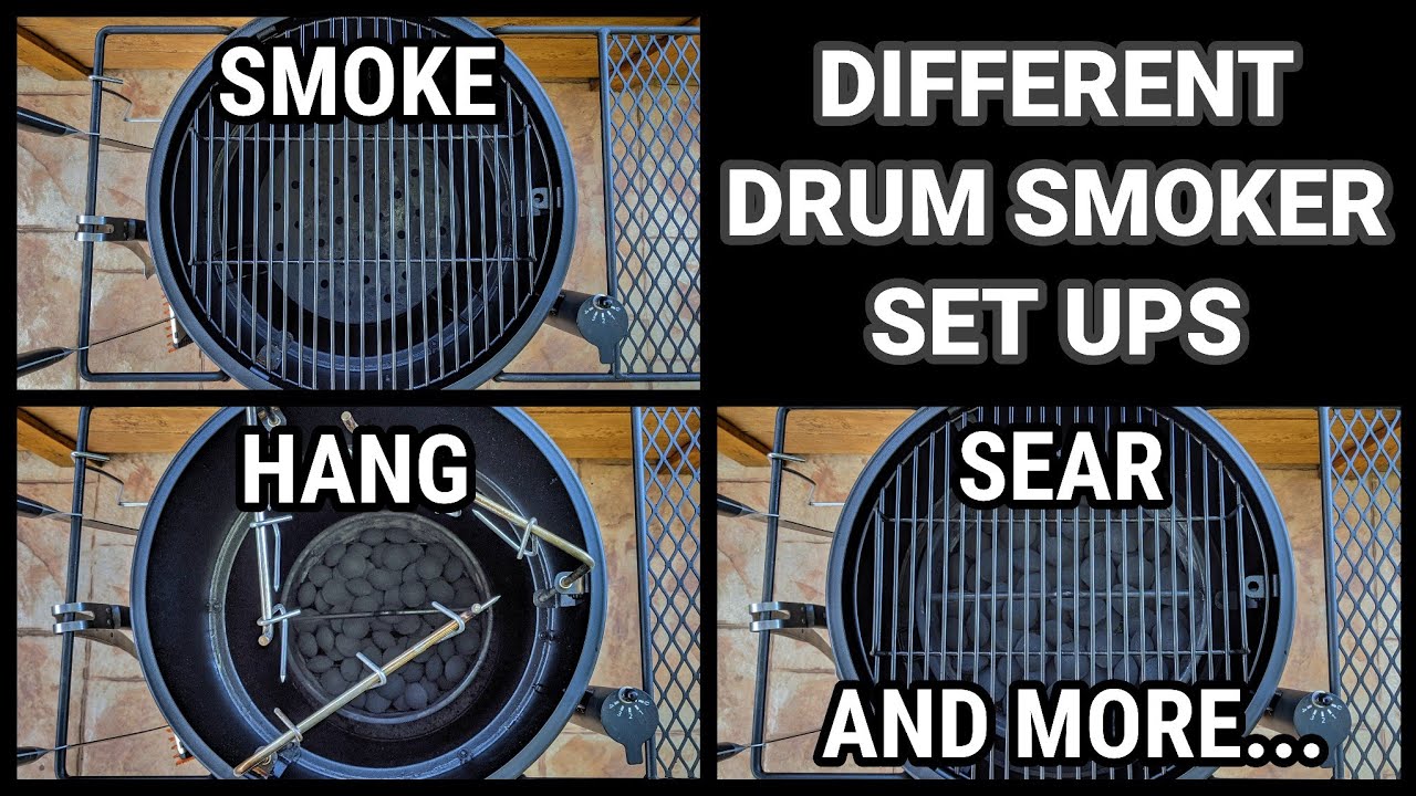 How to Set Up a Drum Smoker for Different Cooking Methods
