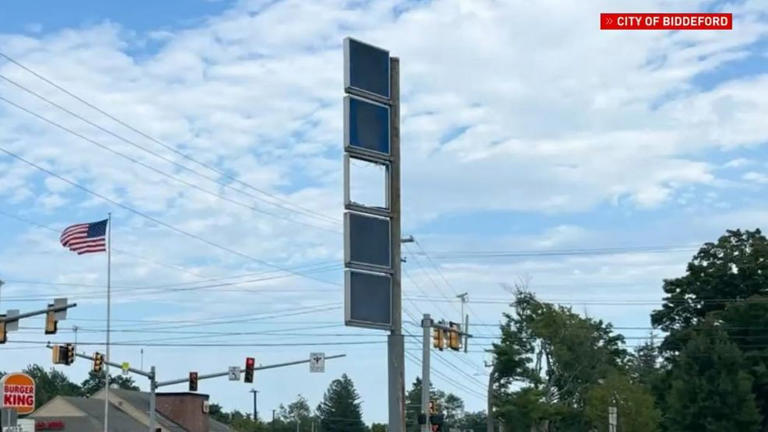 Biddeford looks to redesign historic Citgo sign