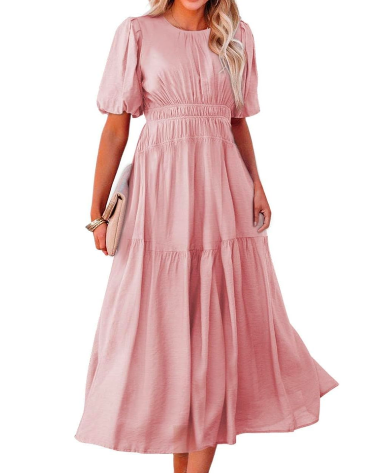 New Pink Midi Dresses You'll Love for Spring