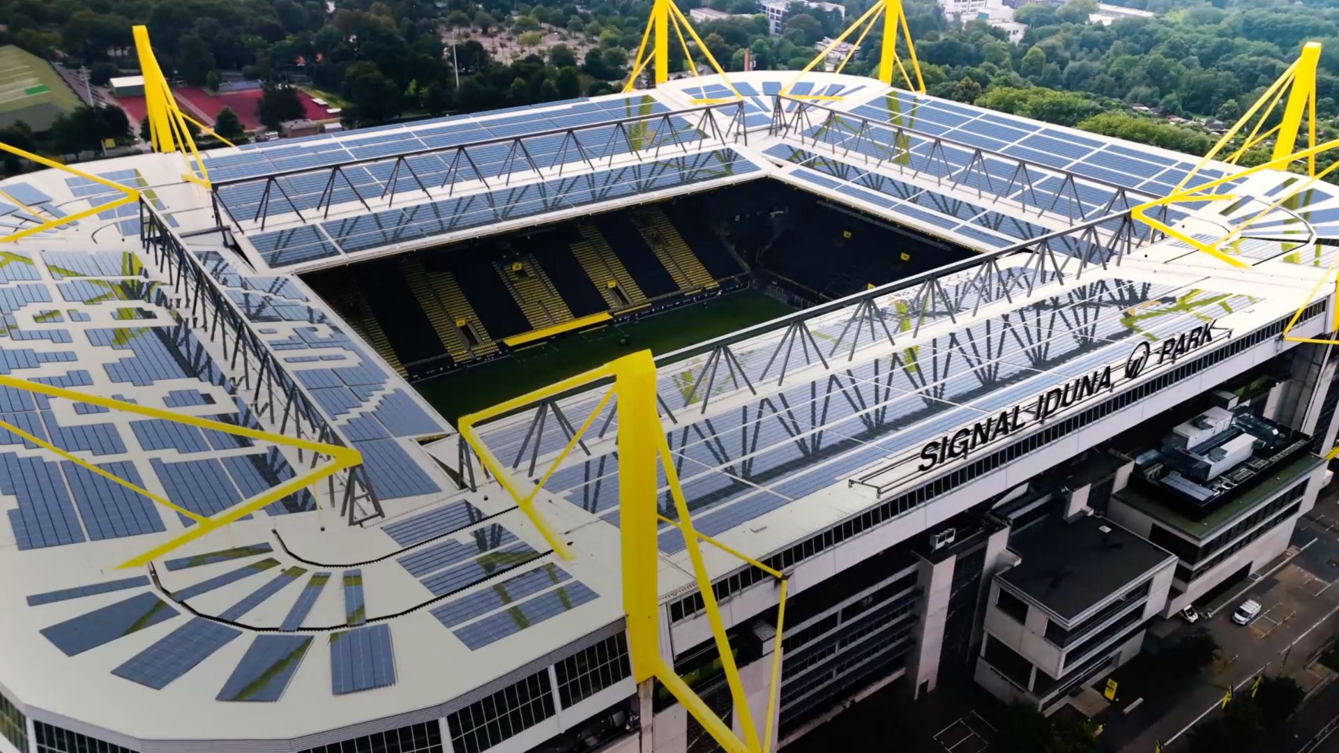 World’s largest stadium solar roof with 11,000 panels to power lights ...