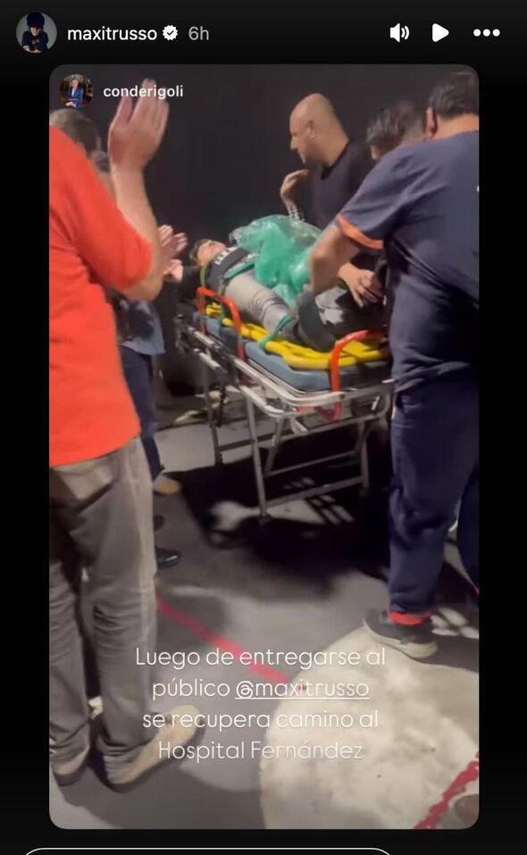 Singer leaps into crowd at gig and is left needing treatment after no ...