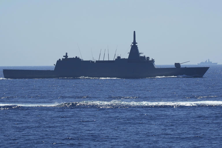 US, Japan, Philippines stage navy drills in disputed South China Sea as ...