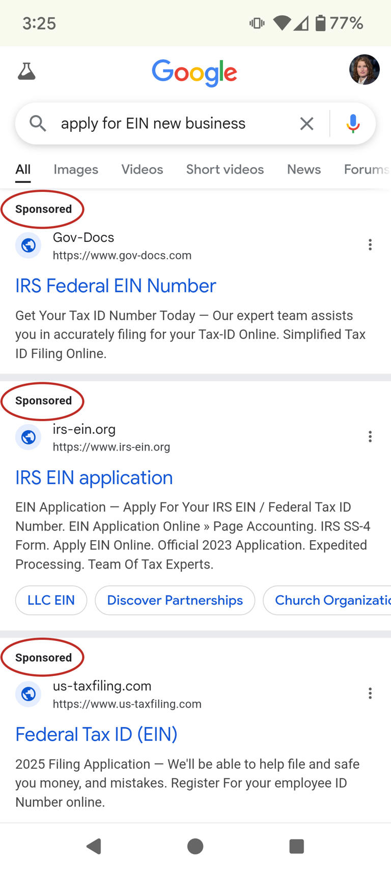 That Google result for the IRS might be fake. Here’s how to tell.