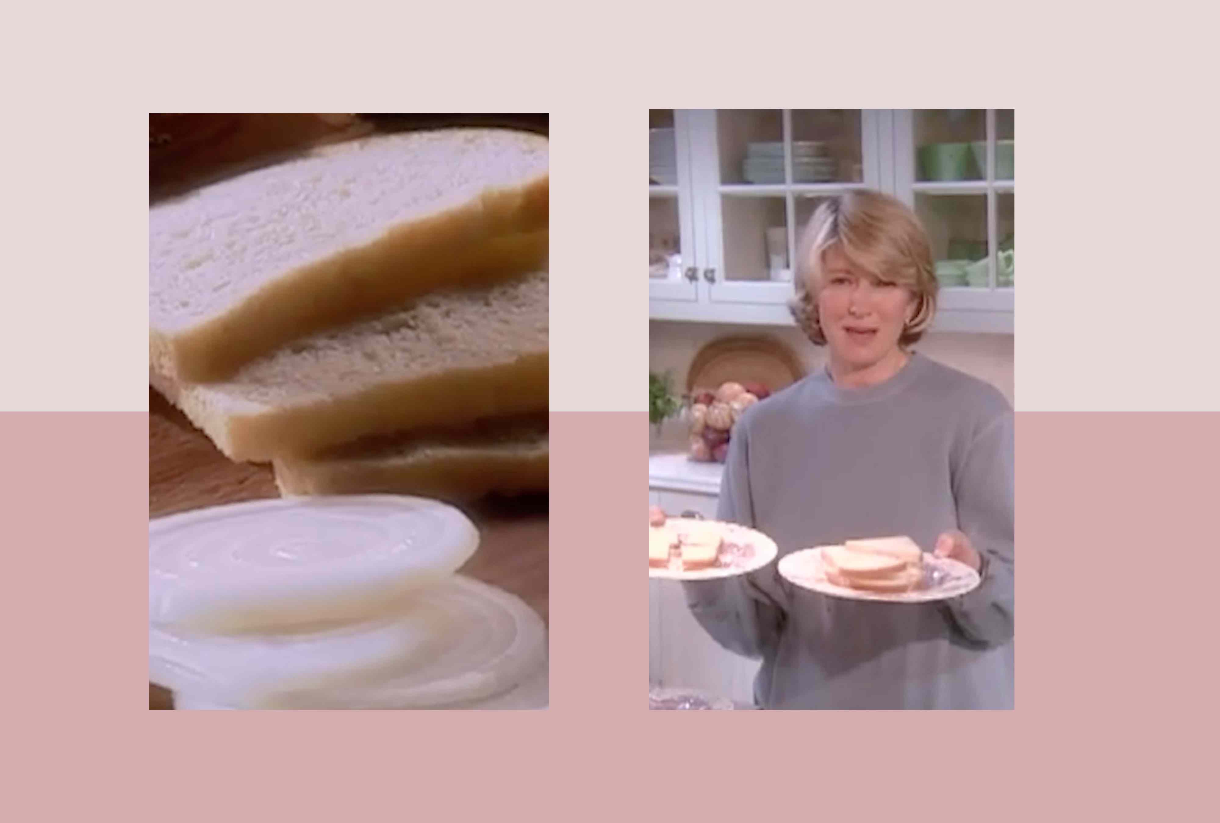 The Story Behind Martha’s Nostalgic (but Controversial) Onion Sandwich ...