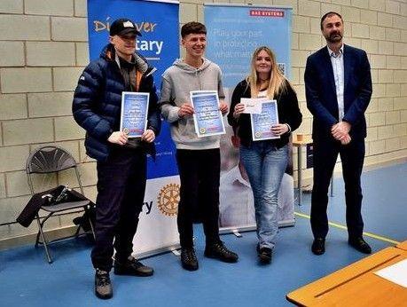 Rotary Technology Tournament 2025 Sponsored by BAE Systems