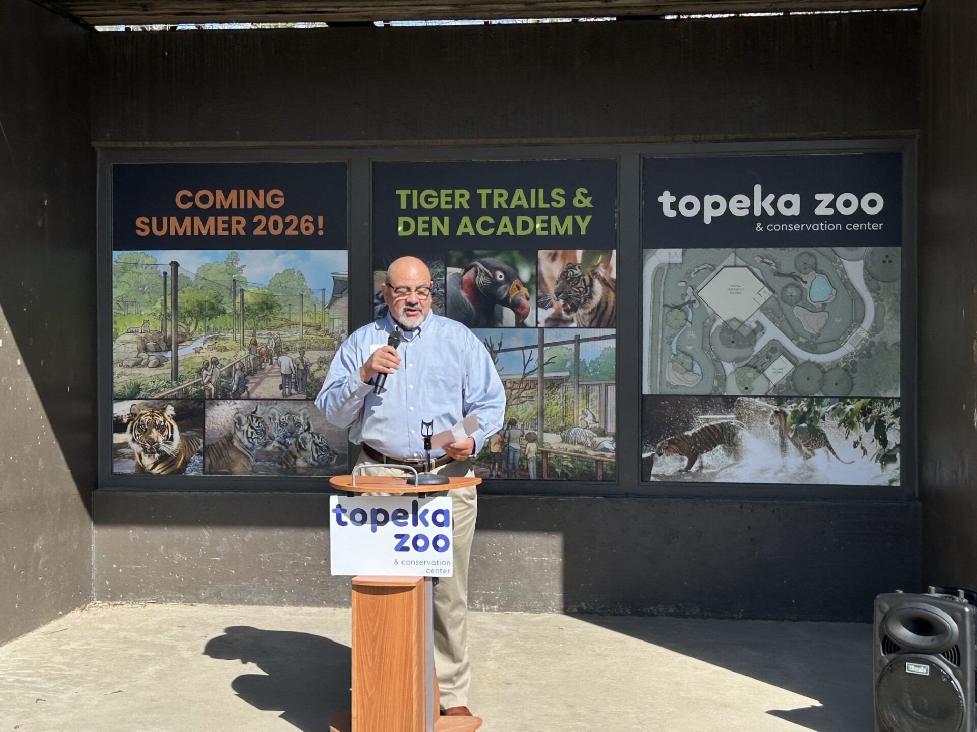 Topeka Zoo announces new exhibit, spotlights endangered tiger conservation
