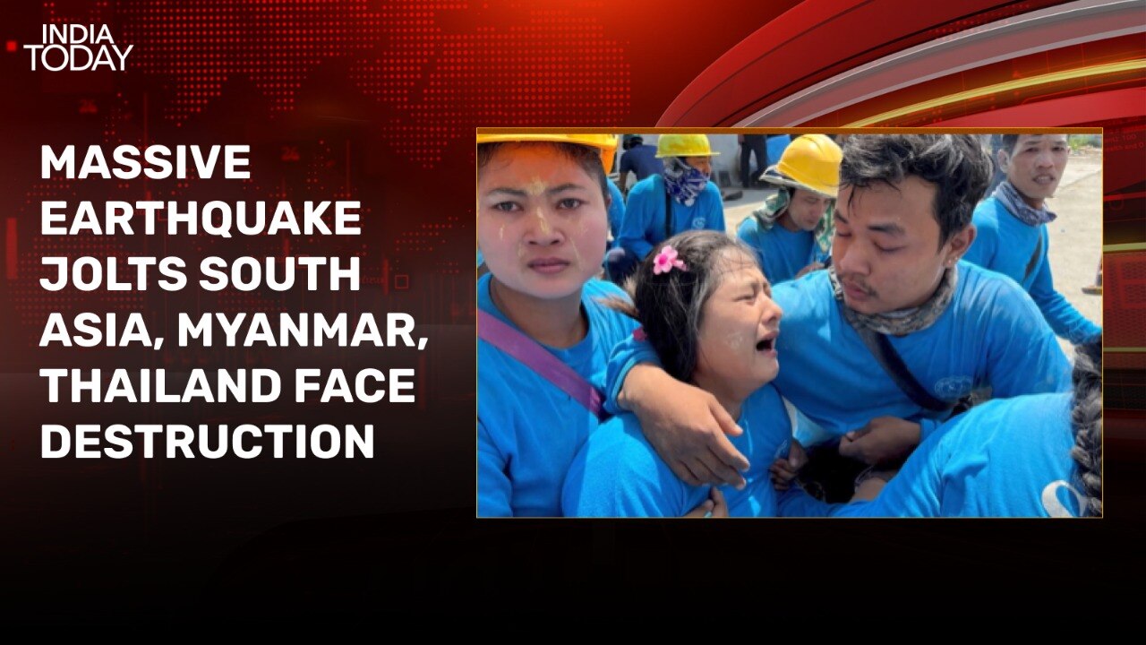 Powerful earthquake strikes Myanmar, tremors felt in Thailand and China