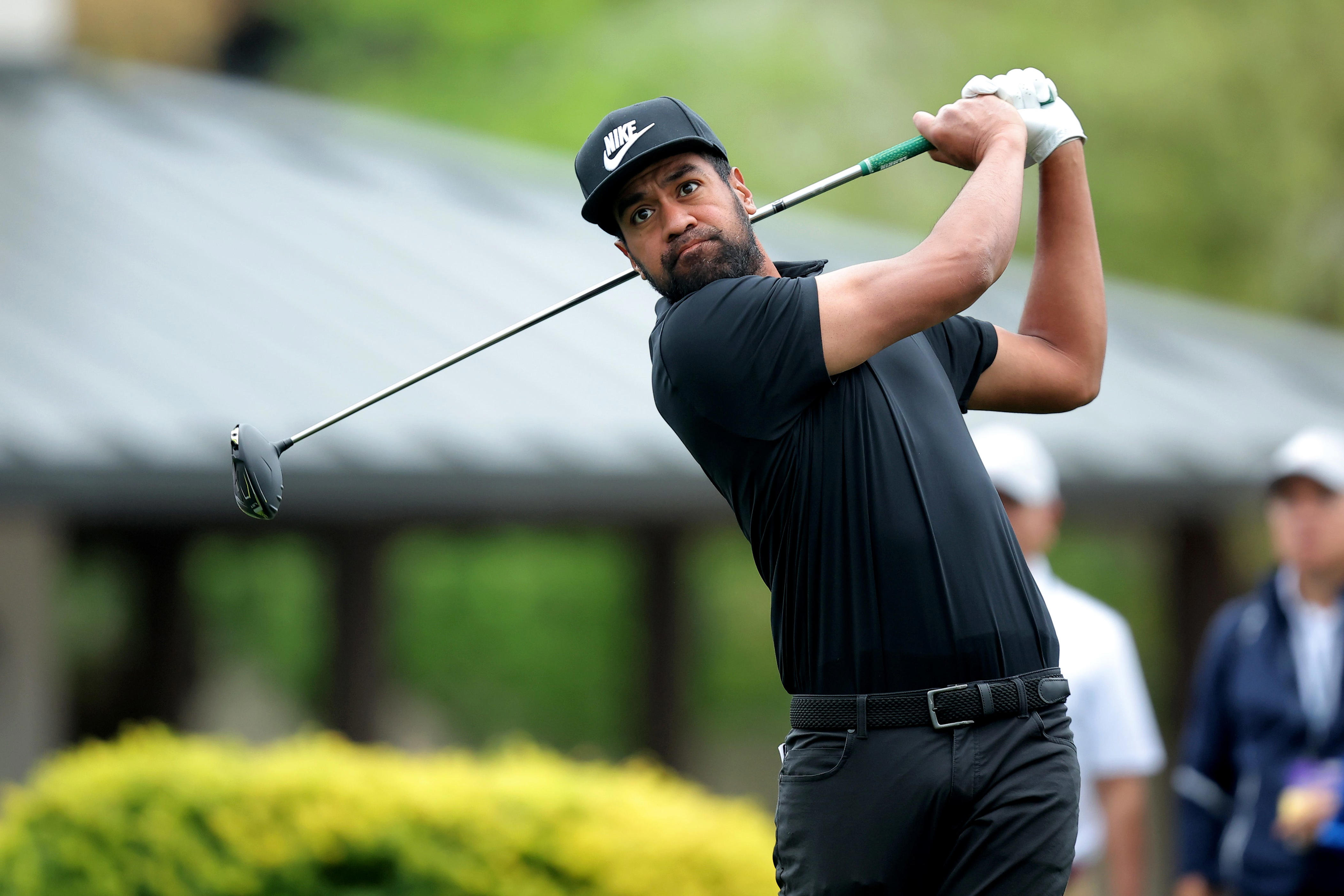 Tony Finau misses two-inch putt at PGA Tour's Houston Open