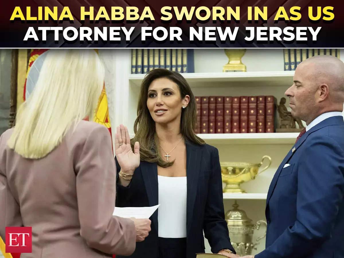 Alina Habba, Trump’s lawyer, sworn in as interim US attorney for New Jersey