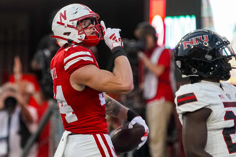 Rams met with Nebraska TE Thomas Fidone II, a potential Day 3 target for LA