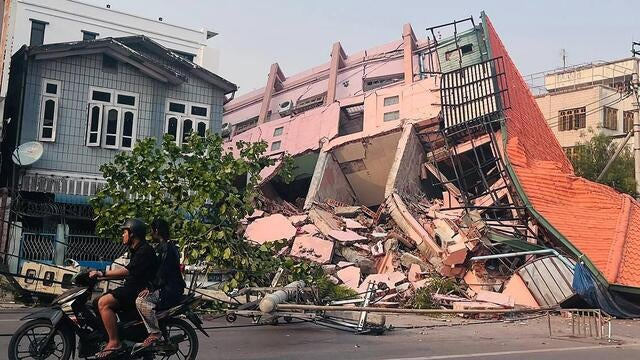 Expert warns of aftershocks in Myanmar after deadly earthquakes