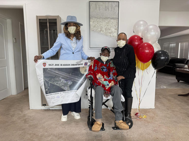 Joe Harris, believed to be the oldest surviving WWII paratrooper, has died