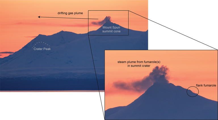 Huge steam plume rises from Alaska's Mount Spurr as volcano edges ...