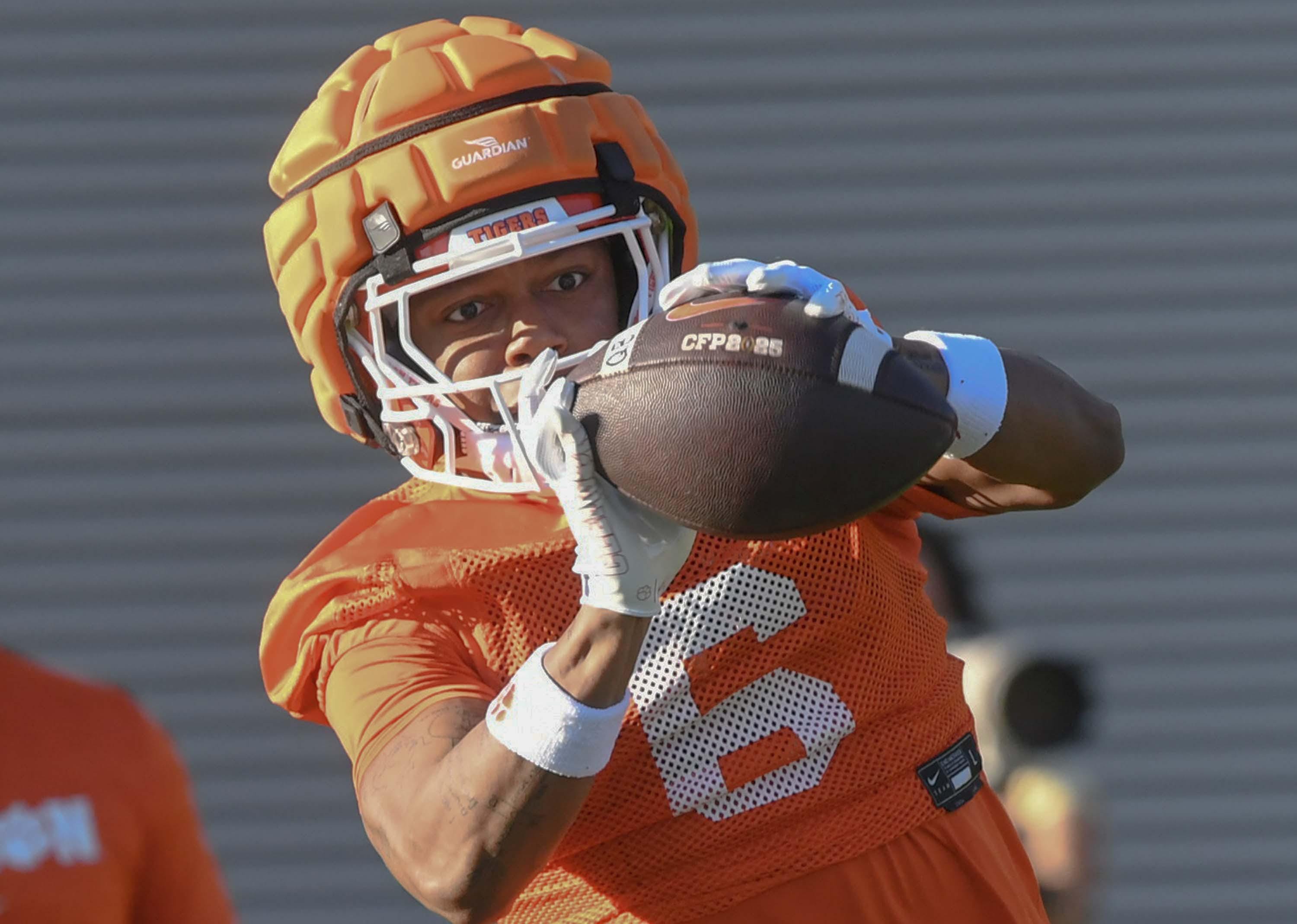 Dabo Swinney raves about spring football standout wide receiver Tyler Brown