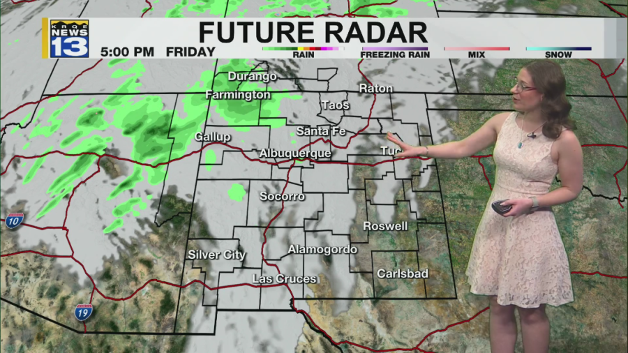 Cooler and windier weather ahead for New Mexico this weekend