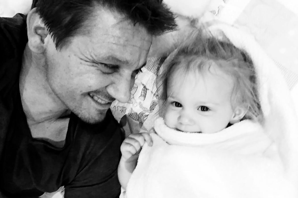 Jeremy Renner Shares Rare Throwback Photo with Daughter Ava as He ...