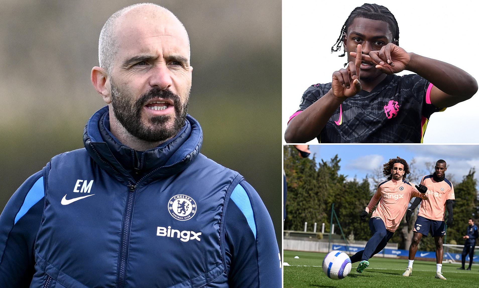 Furious Enzo Maresca brutally punishes Chelsea stars after first-team ...