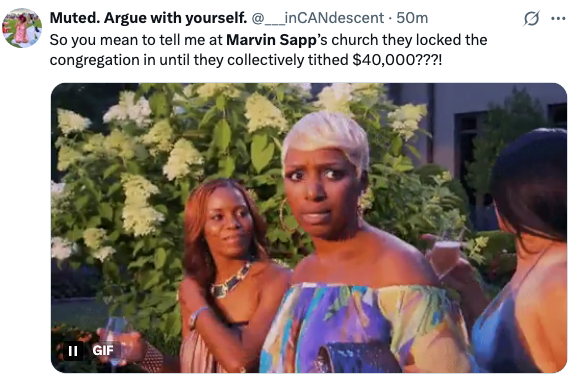 People Had A Lot To Say After Pastor Marvin Sapp Told Ushers To "Close ...