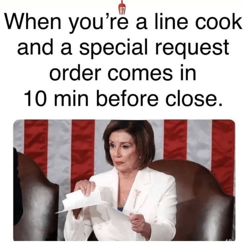 41 Funny Restaurant Memes For Servers Who Are Deep In The Weeds