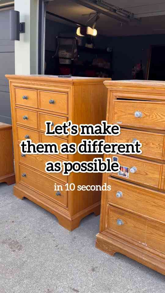Transforming Identical Dressers into Unique Masterpieces