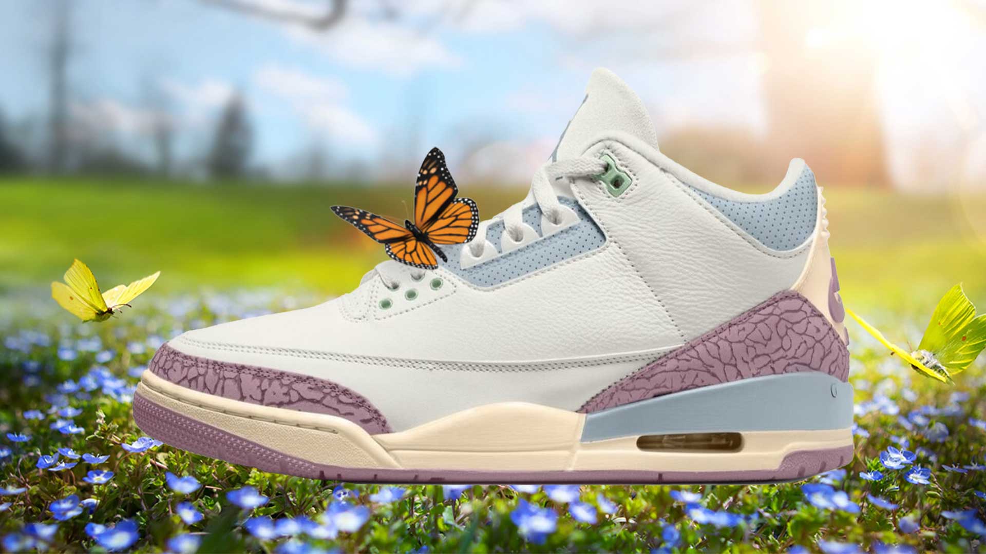 Jordan Brand welcomes spring with the Air Jordan 3 OG 'Spring is in the ...