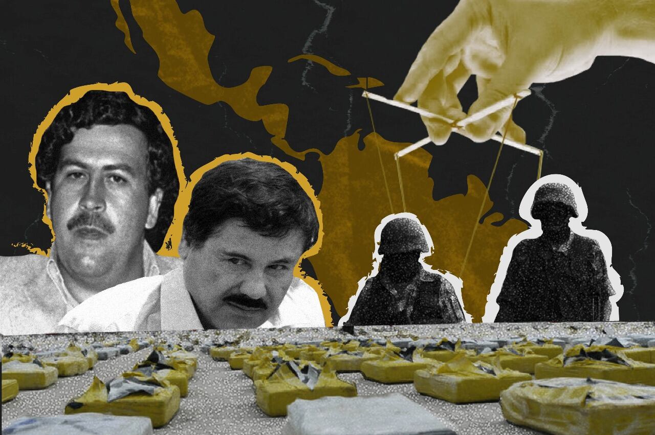 De Pablo Escobar a carteles mexicanos: ¿cómo opera el narcotráfico por ...