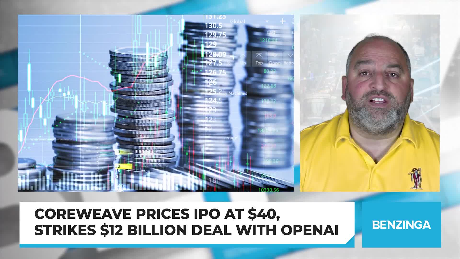 CoreWeave Prices IPO At $40, Strikes $12 Billion Deal With OpenAI