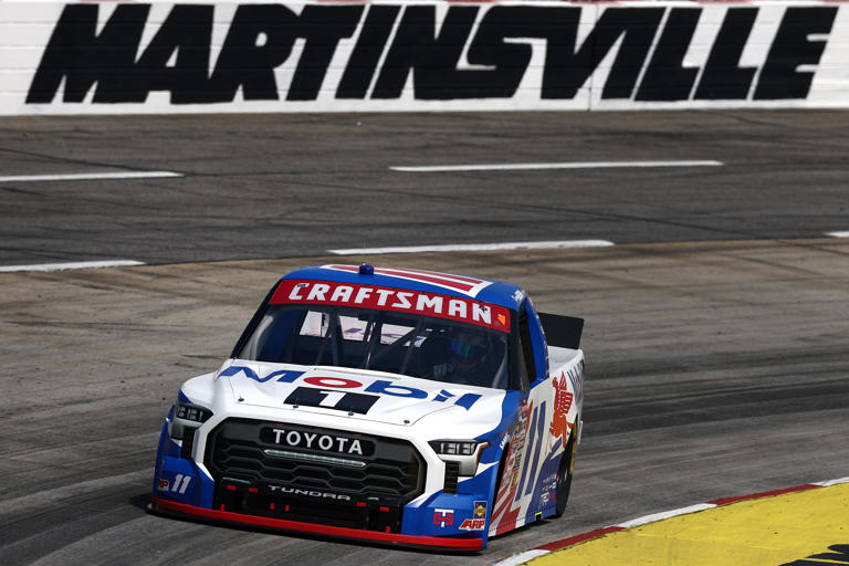 NASCAR starting lineup for Truck race at Martinsville in March 2025