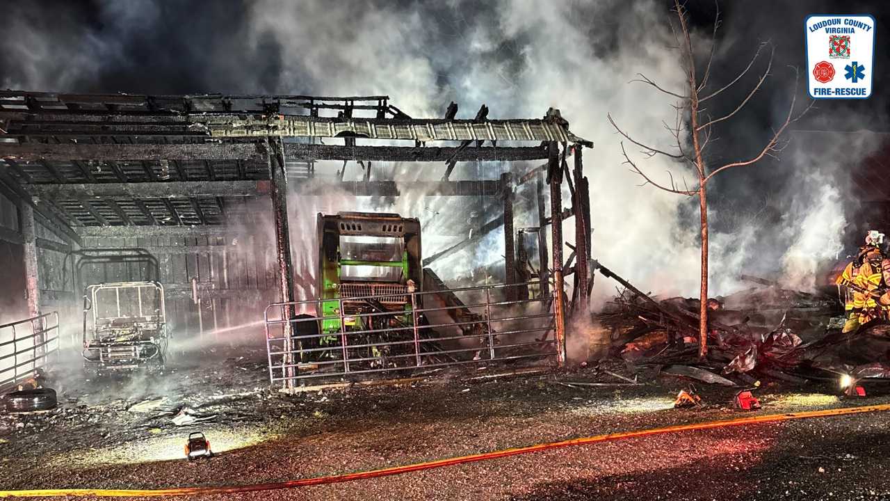 Barn Destroyed By $150K Virginia Blaze With No Hydrants In Sight: Fire ...