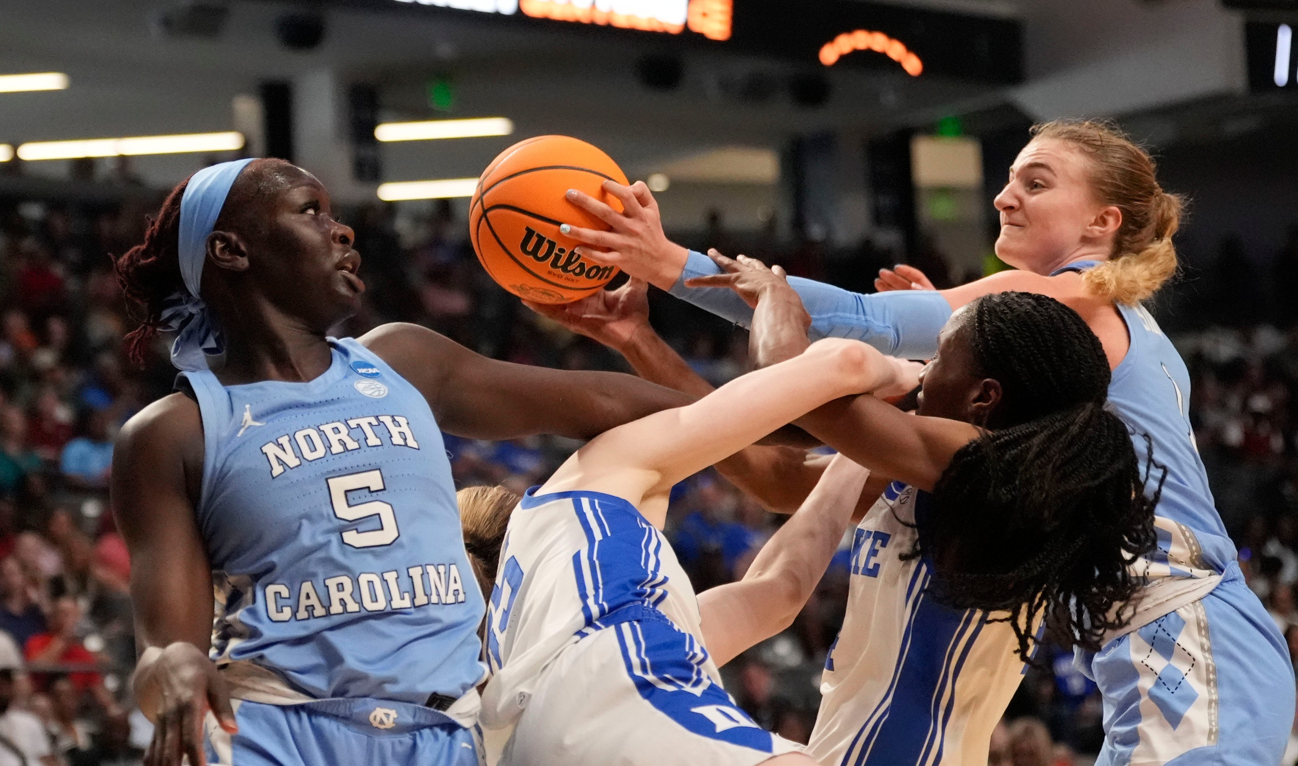 Cold shooting ends UNC WBB's season in Sweet 16 against archrival Duke