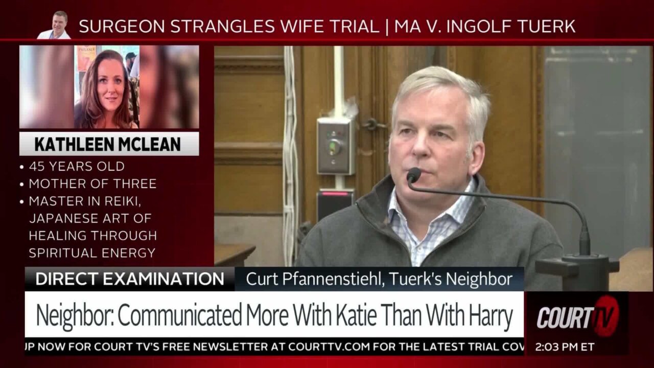 Neighbor Cross-Examined About Racy Texts With Ingolf Tuerk’s Wife