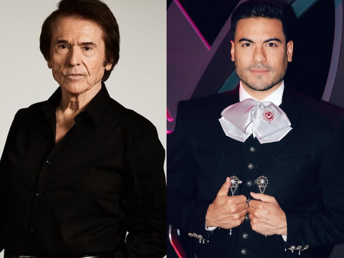 Raphael reaparece en concierto de Carlos Rivera tras linfoma cerebral