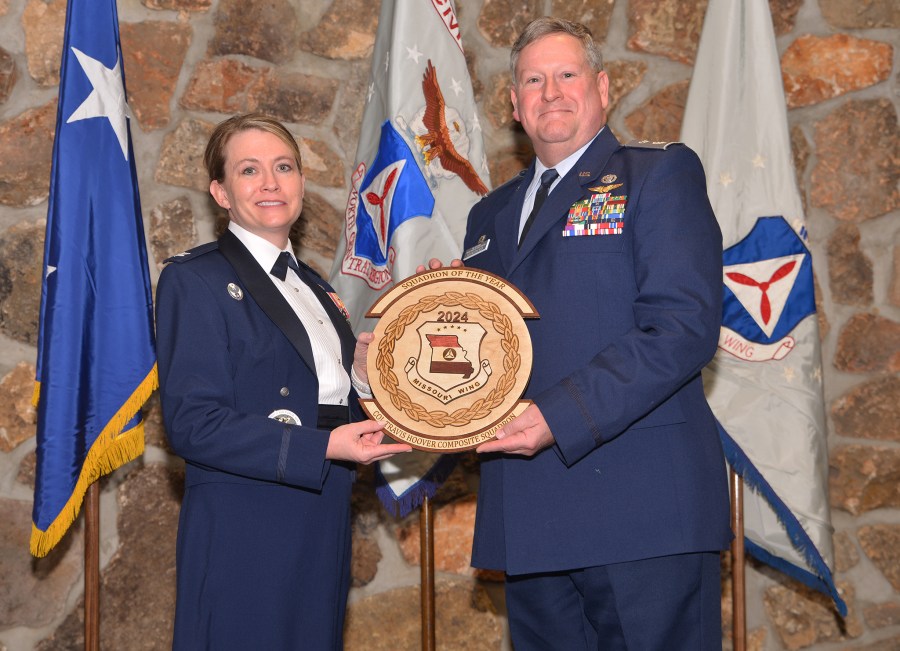 Joplin’s Col. Travis Hoover Squadron named Missouri’s best squadron