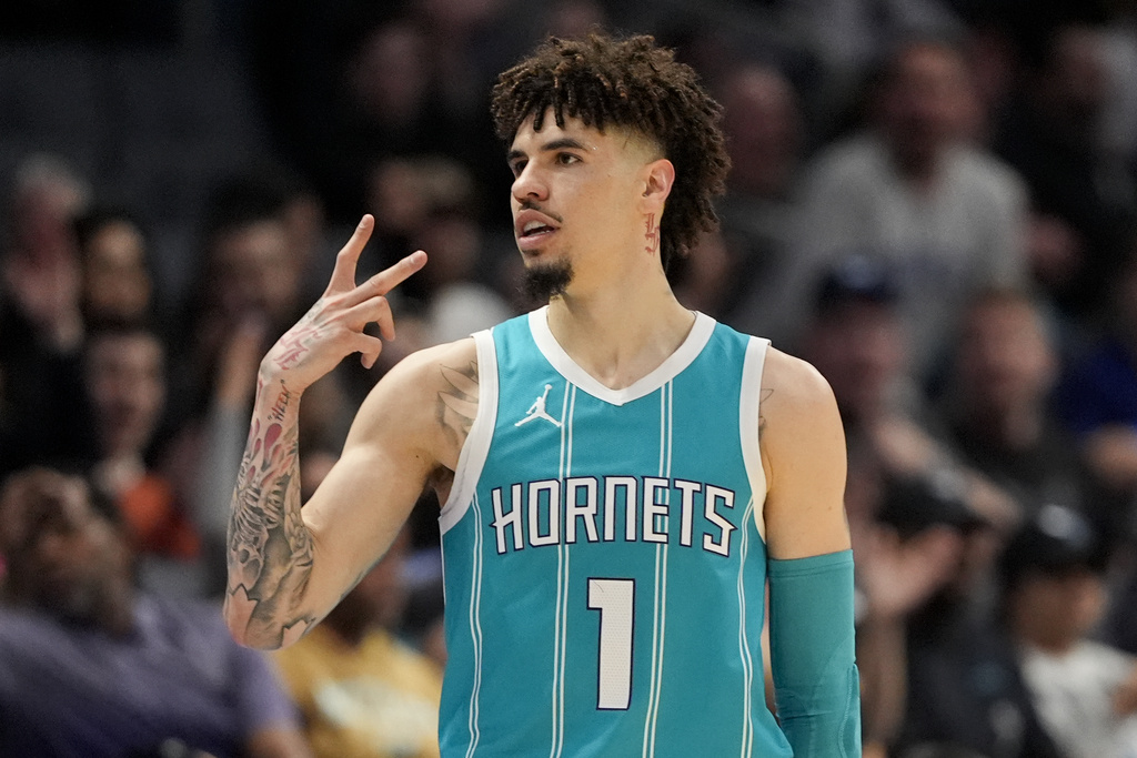 Hornets guard LaMelo Ball will miss the rest of the season as he ...