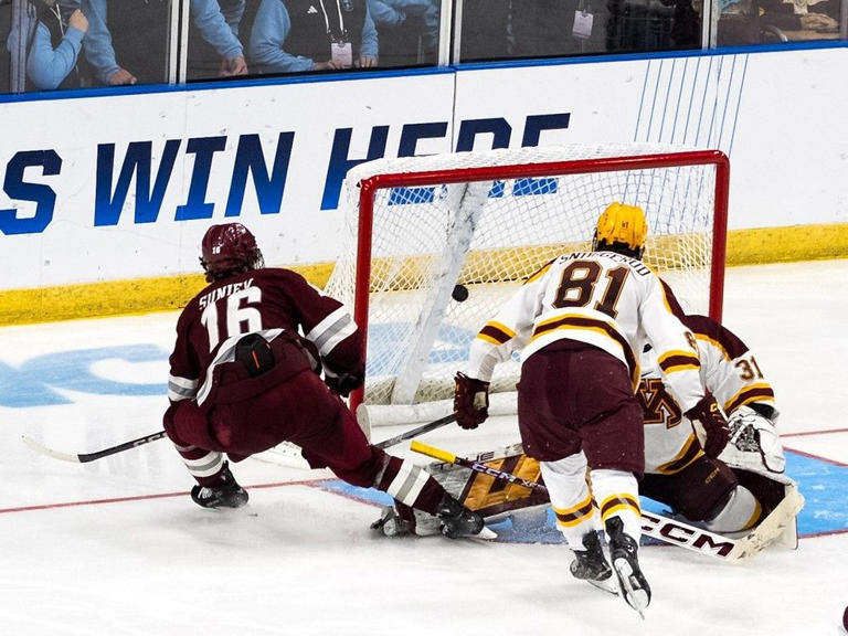 Calgary Flames power-forward prospect plays OT hero in NCAA Tournament ...