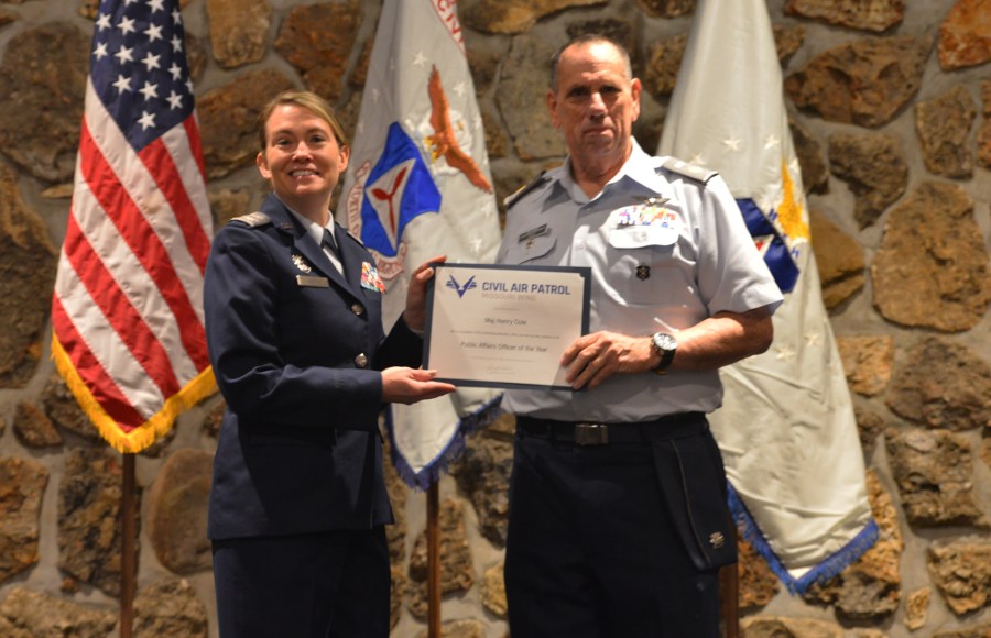 Joplin’s Col. Travis Hoover Squadron named Missouri’s best squadron