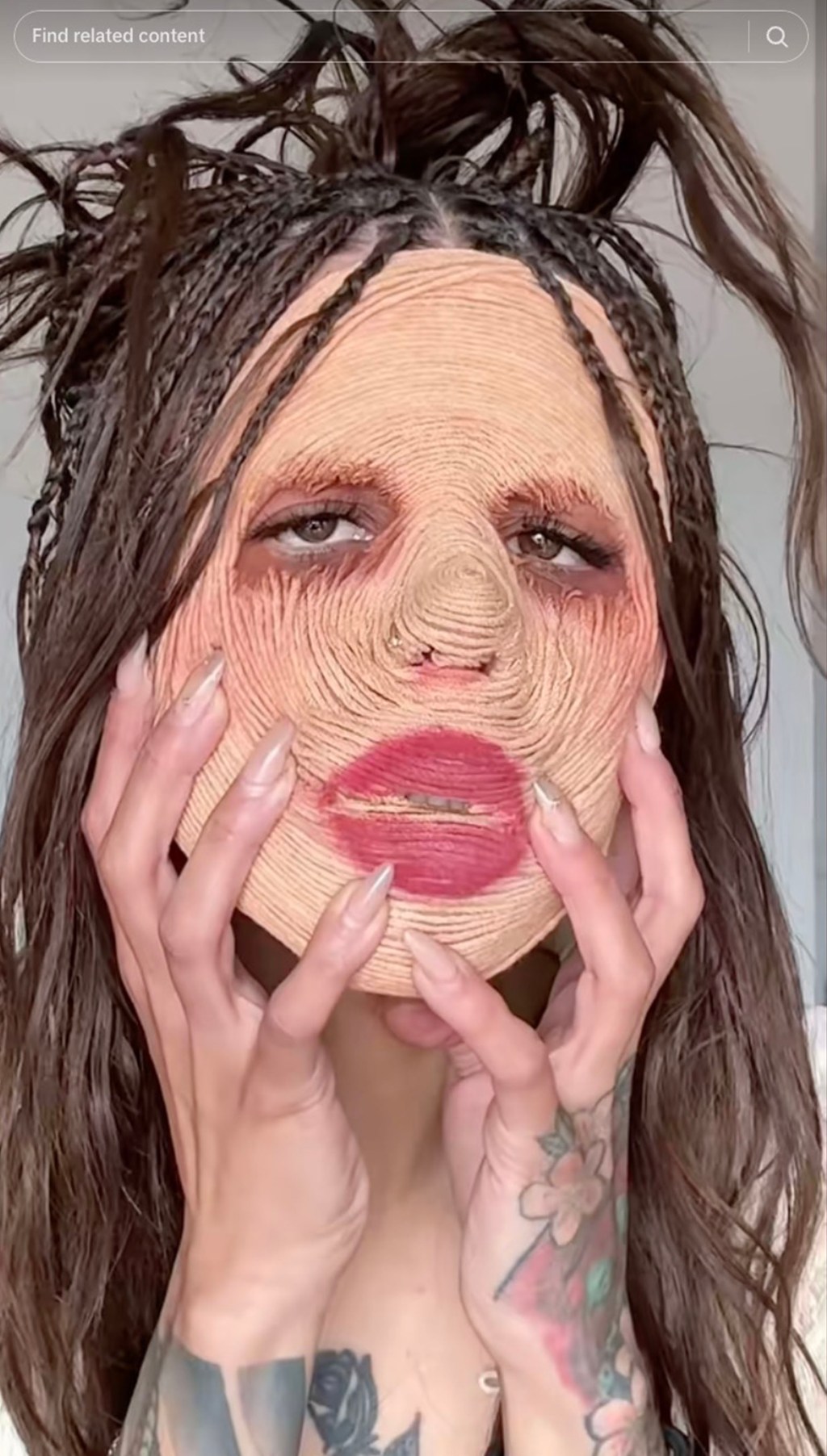 Bizarre ‘yarn makeup’ trend will give you nightmares: ‘Say hello to ...