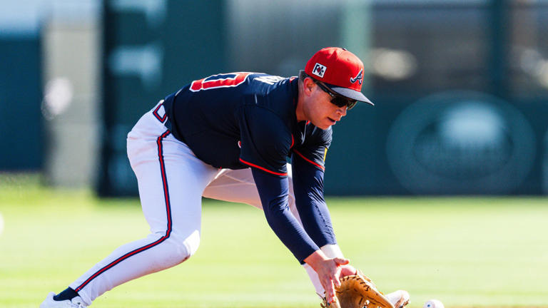 Braves start Nick Allen at shortstop in second game of season against ...
