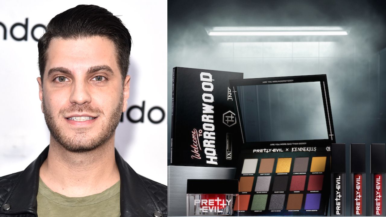Ice Nine Kills' singer Spencer Charnas launches Pretty Evil cosmetics ...