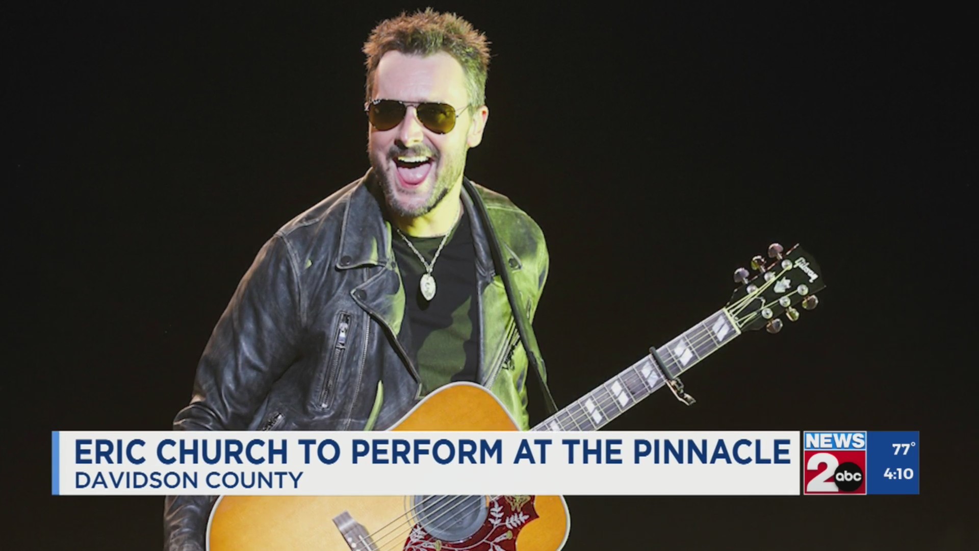 Eric Church to perform at The Pinnacle in Nashville