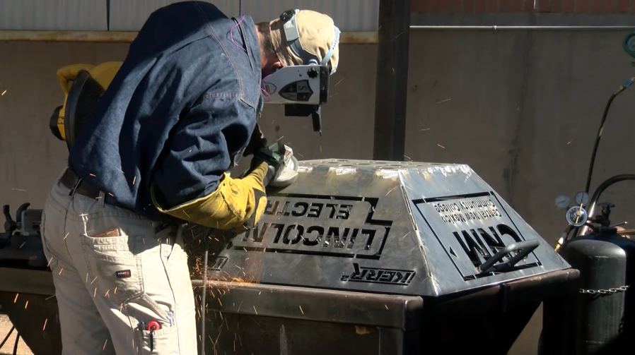 High school and college students compete in trade skills competition at CNM